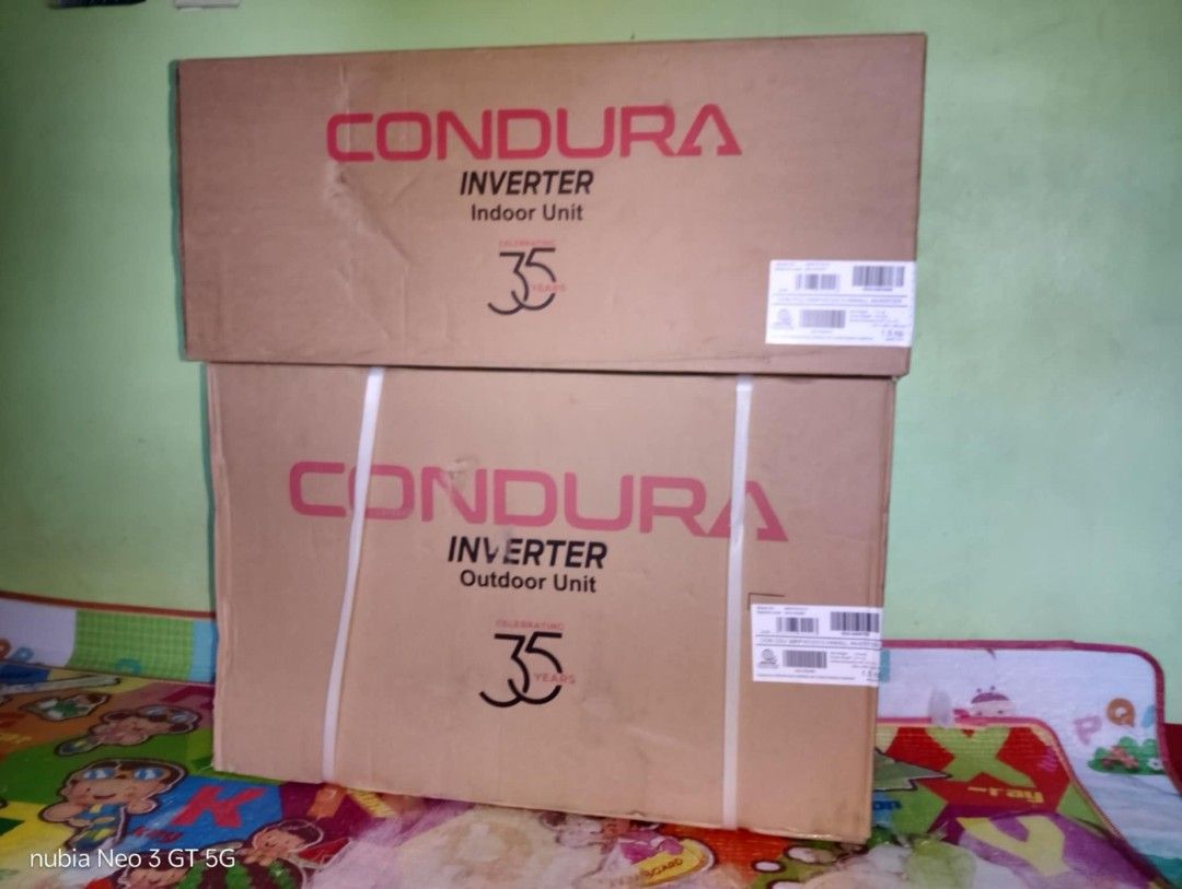 Condura Inverter Hiwall Air Conditioner 1.5 HP, TV & Home Appliances ...