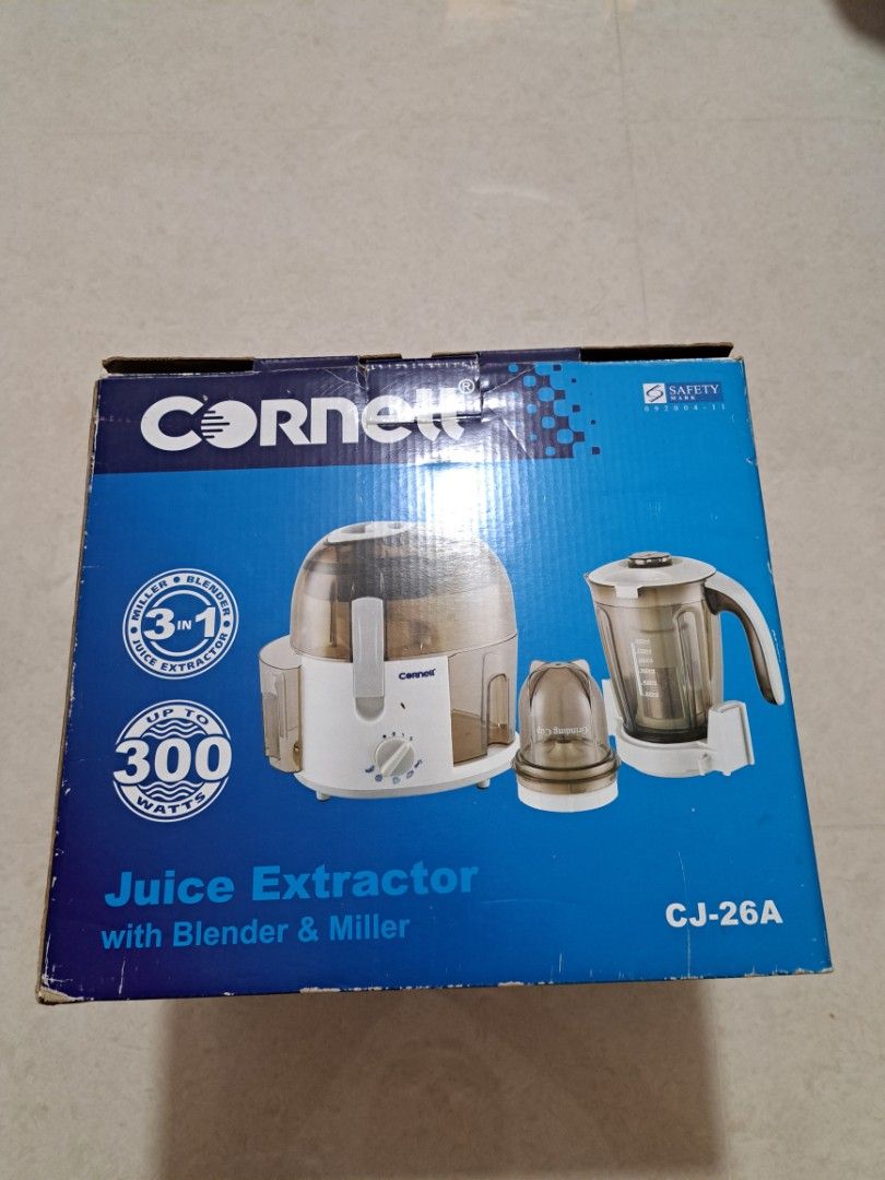 Cornell Juice Extractor with Blender & Miller CJ-26A, TV & Home ...