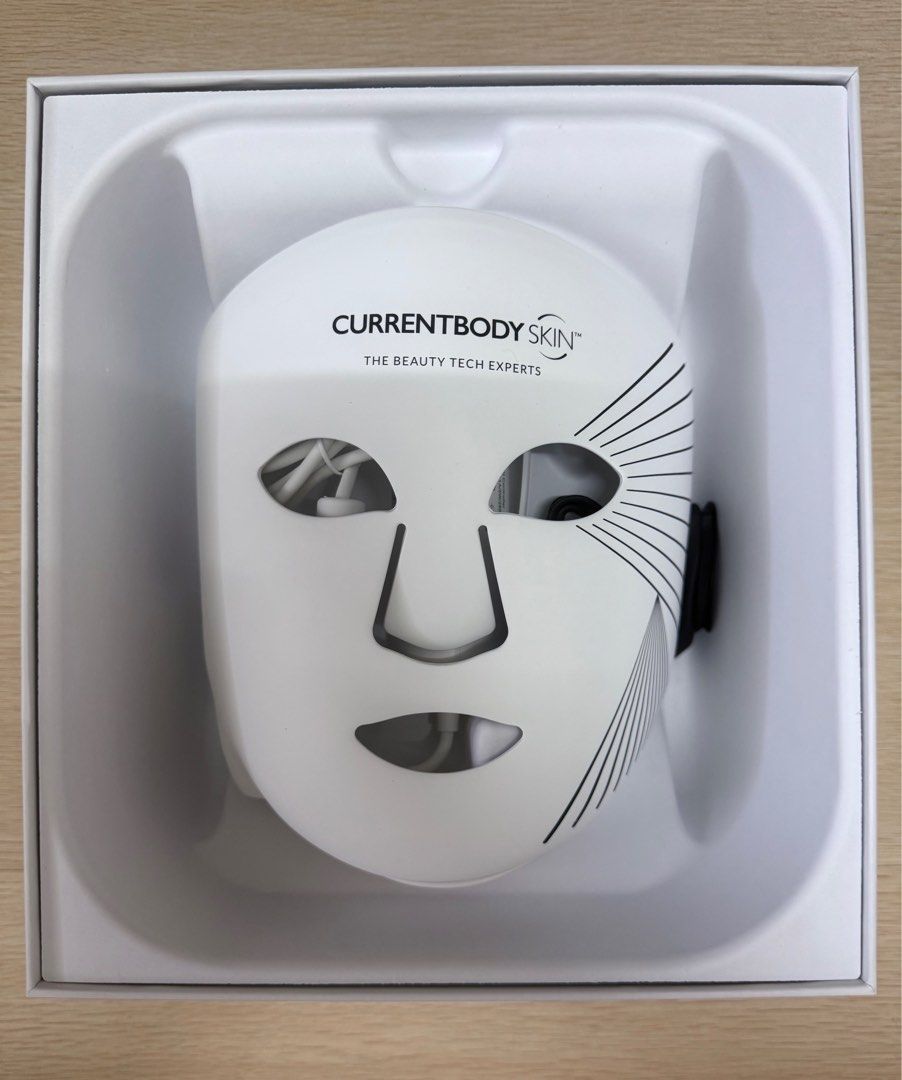 CURRENTBODY SKIN LED Red Light Therapy Face Mask: Series 2, Beauty ...