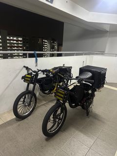 Custom Electric Bike - Black, Sports Equipment, PMDs, E-Scooters & E ...