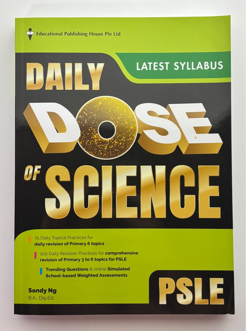Daily Dose of Science PSLE Textbook, Hobbies & Toys, Books & Magazines ...