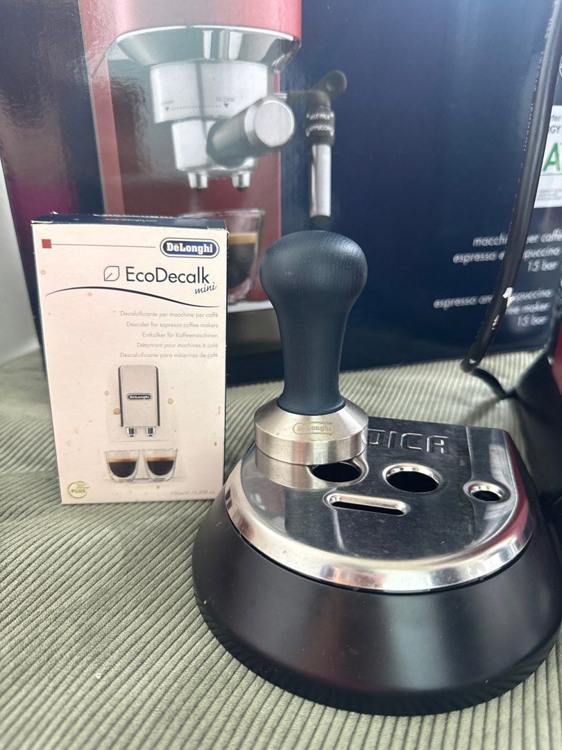 DeLonghi Dedica Style Espresso Machine - Red, TV & Home Appliances ...