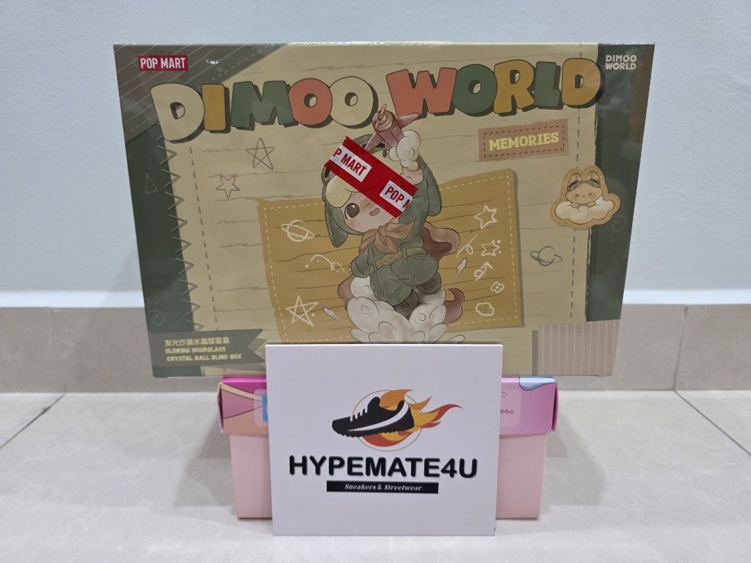 Dimoo Memories We Hold Series - Glowing Hourglass Crystal Ball Blind ...