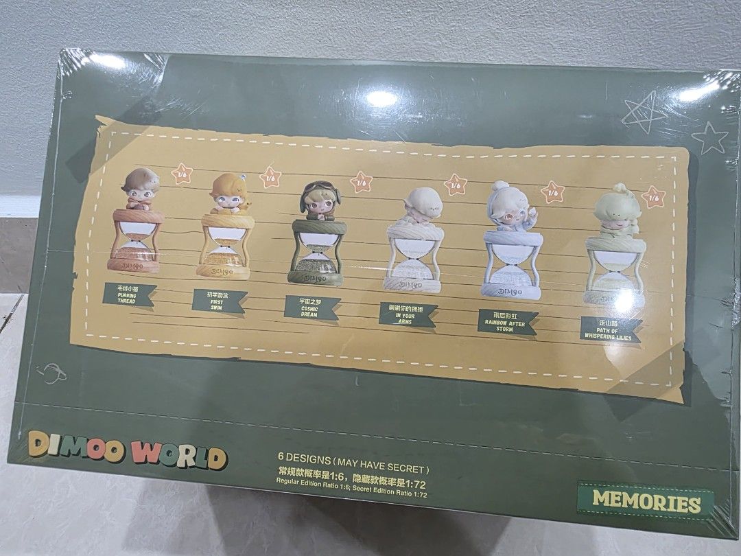 Dimoo Memories We Hold Series - Glowing Hourglass Crystal Ball Blind ...