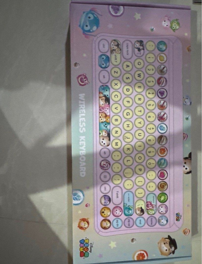 Disney Tsum Tsum Wireless Keyboard, Computers & Tech, Parts ...