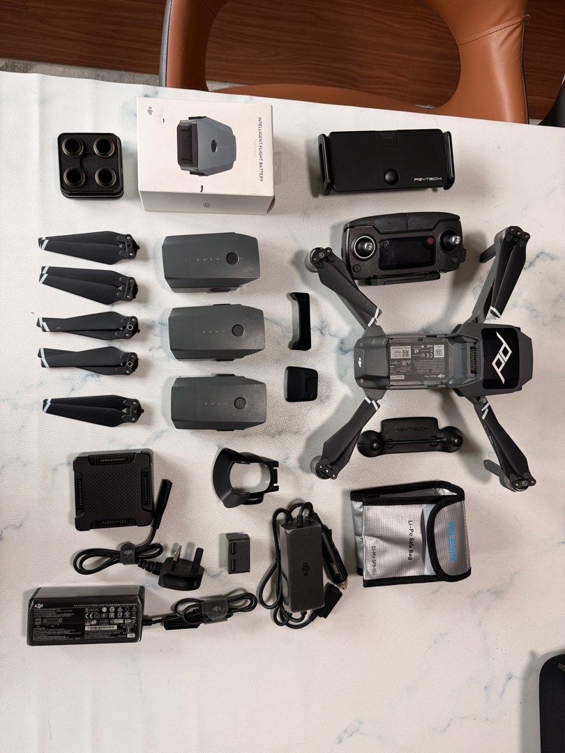 DJI Mavic Pro Drone - Fly More Combo, Photography, Drones on Carousell