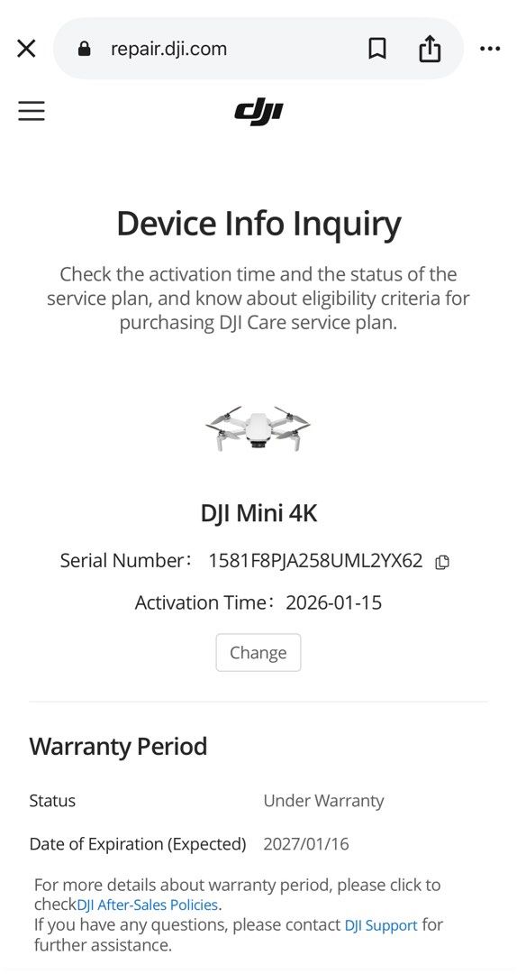 DJI Mini 4K Drone - Warranty, Photography, Drones on Carousell