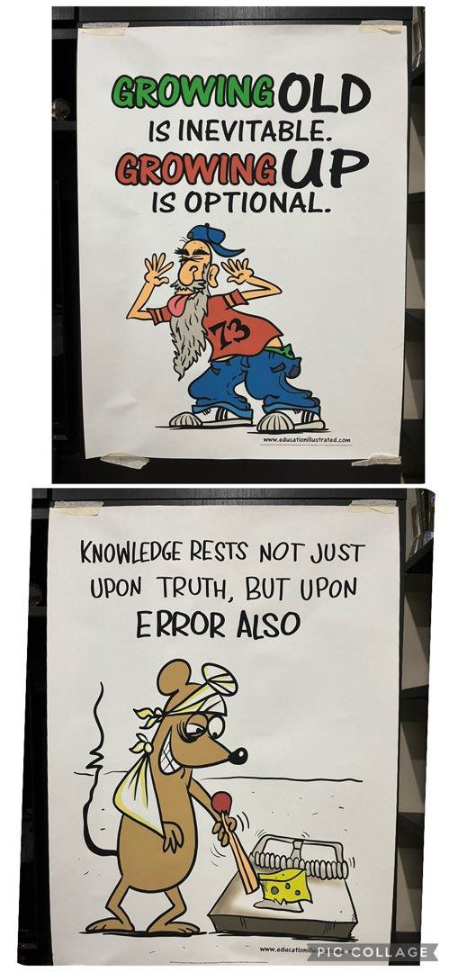 Education Motivational Posters - Set A, Hobbies & Toys, Art & Prints on ...