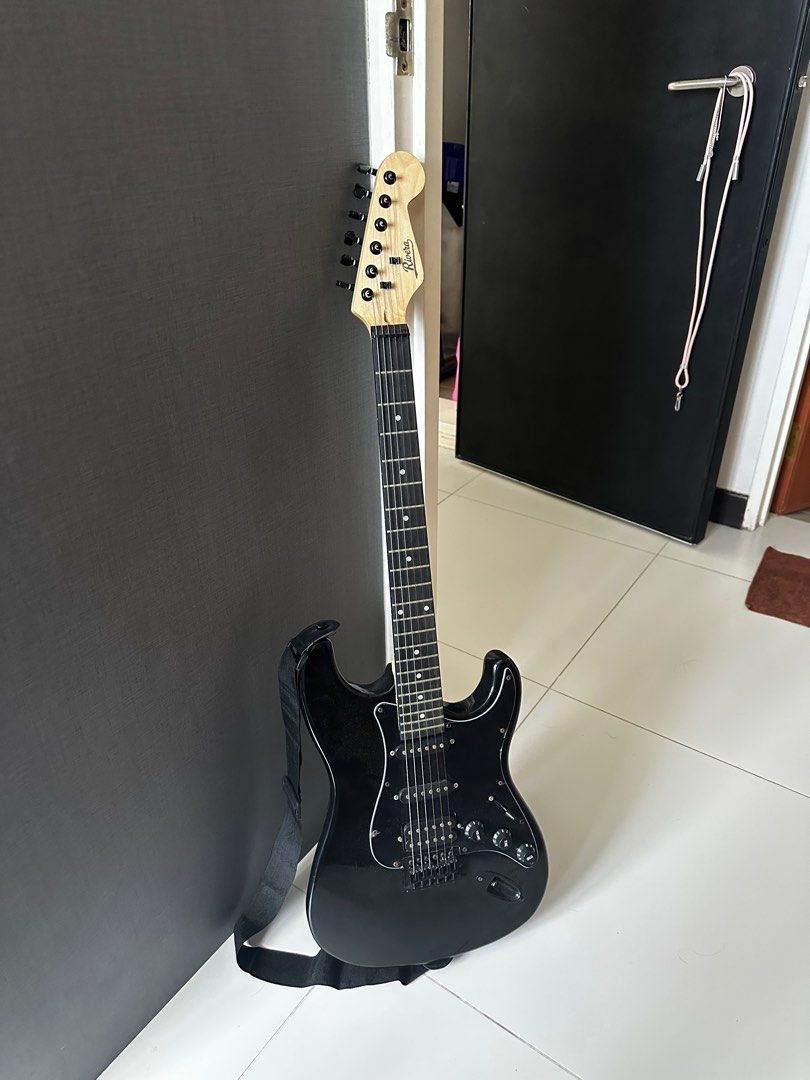 Electric Stratocaster Guitar, Hobbies & Toys, Musical Instruments on ...