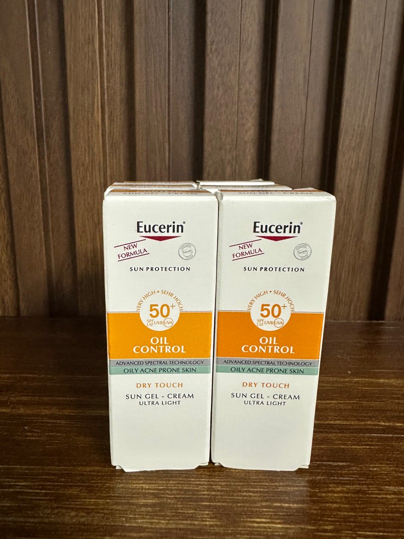 Eucerin Oil Control Sun Gel Cream SPF50+ 5ml, Beauty & Personal Care ...