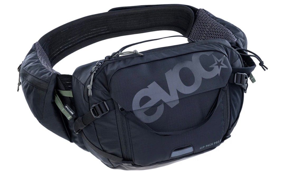 Evoc Hip Pack Pro 3 with 1.5L Hydration Bladder, Sports Equipment ...