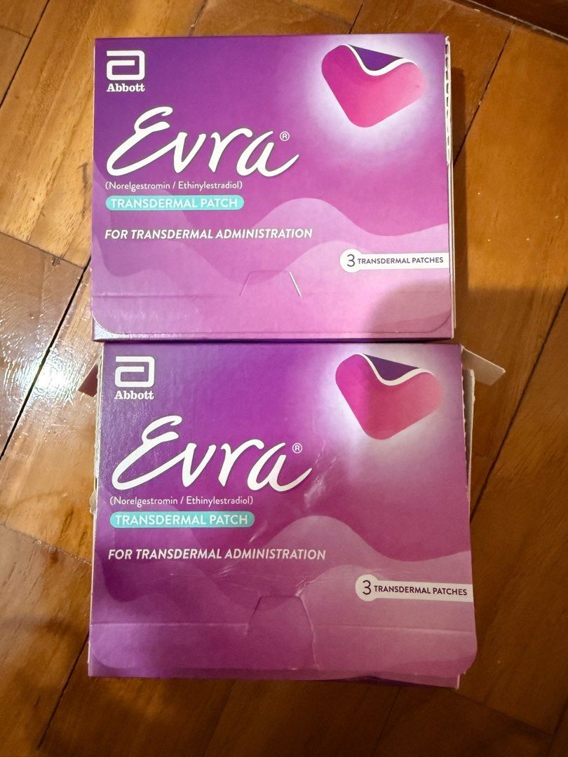 Evra Transdermal Patch - 2 Boxes, Health & Nutrition, Medical Supplies ...