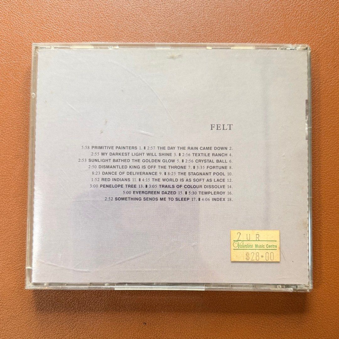 Felt: Absolute Classic Masterpieces. (CD Compilation Album, 1992 ...