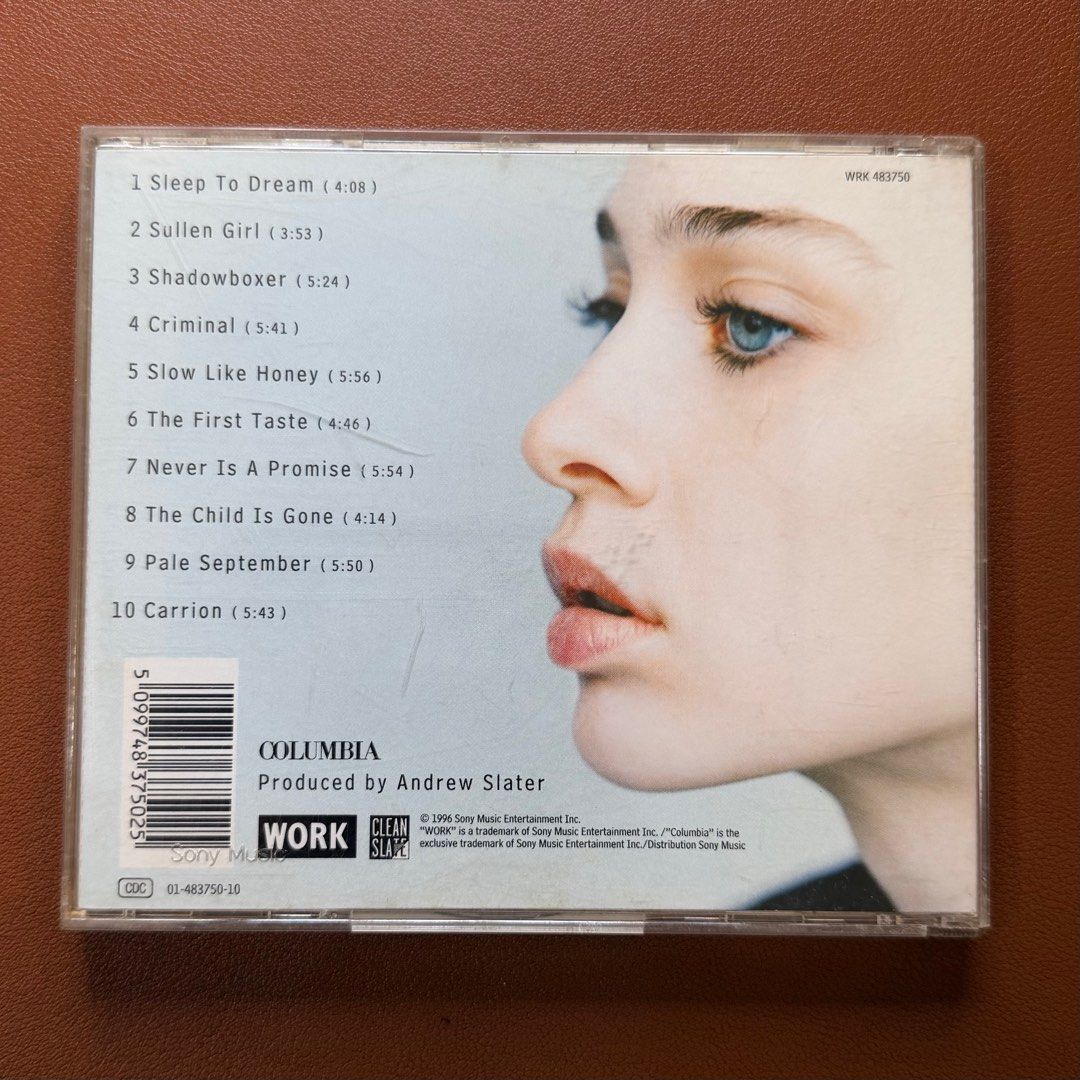 Fiona Apple: Tidal. (CD Album, 1996). Work., Hobbies & Toys, Music ...