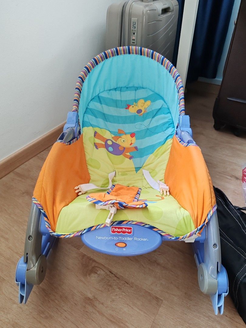 Fisher-Price Newborn-to-Toddler Rocker, Babies & Kids, Infant Playtime ...