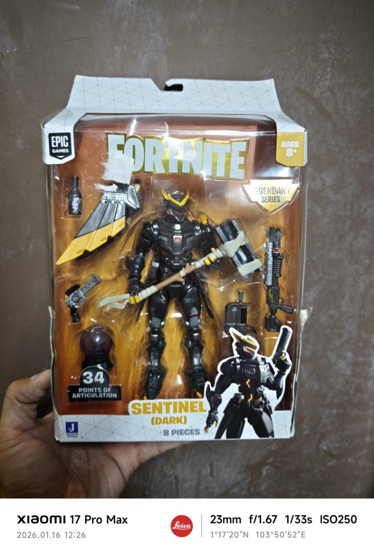 Fortnite Action Figures - Black Knight, Vendetta, Sentinel, Hobbies ...