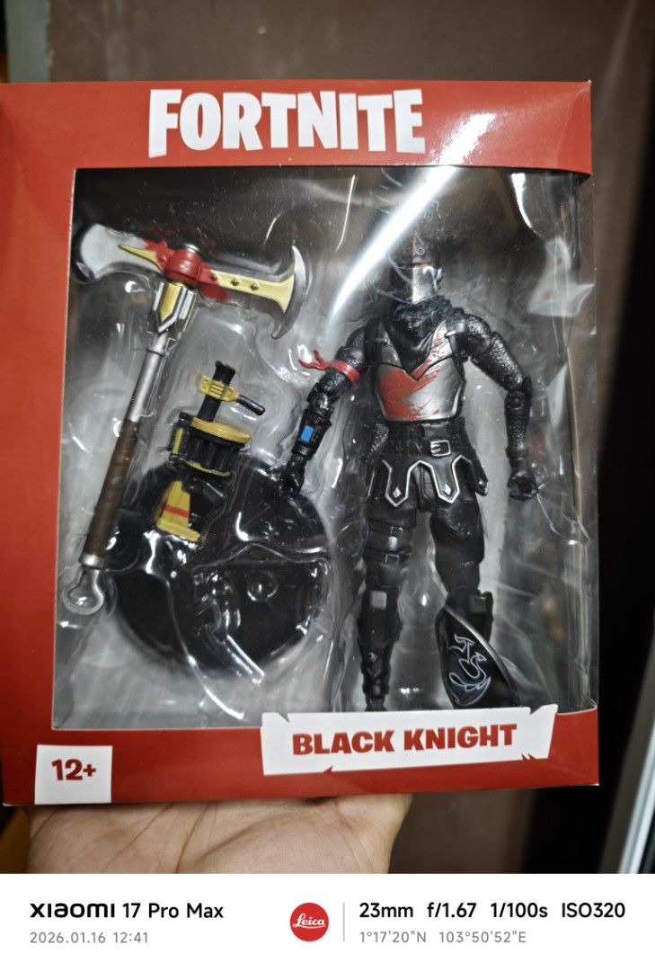 Fortnite Action Figures - Black Knight, Vendetta, Sentinel, Hobbies ...
