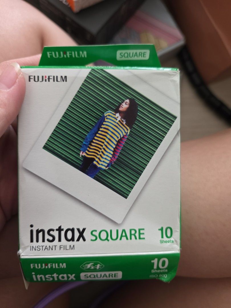 Fujifilm Instax Square Instant Film - 10 Sheets (opened box ...