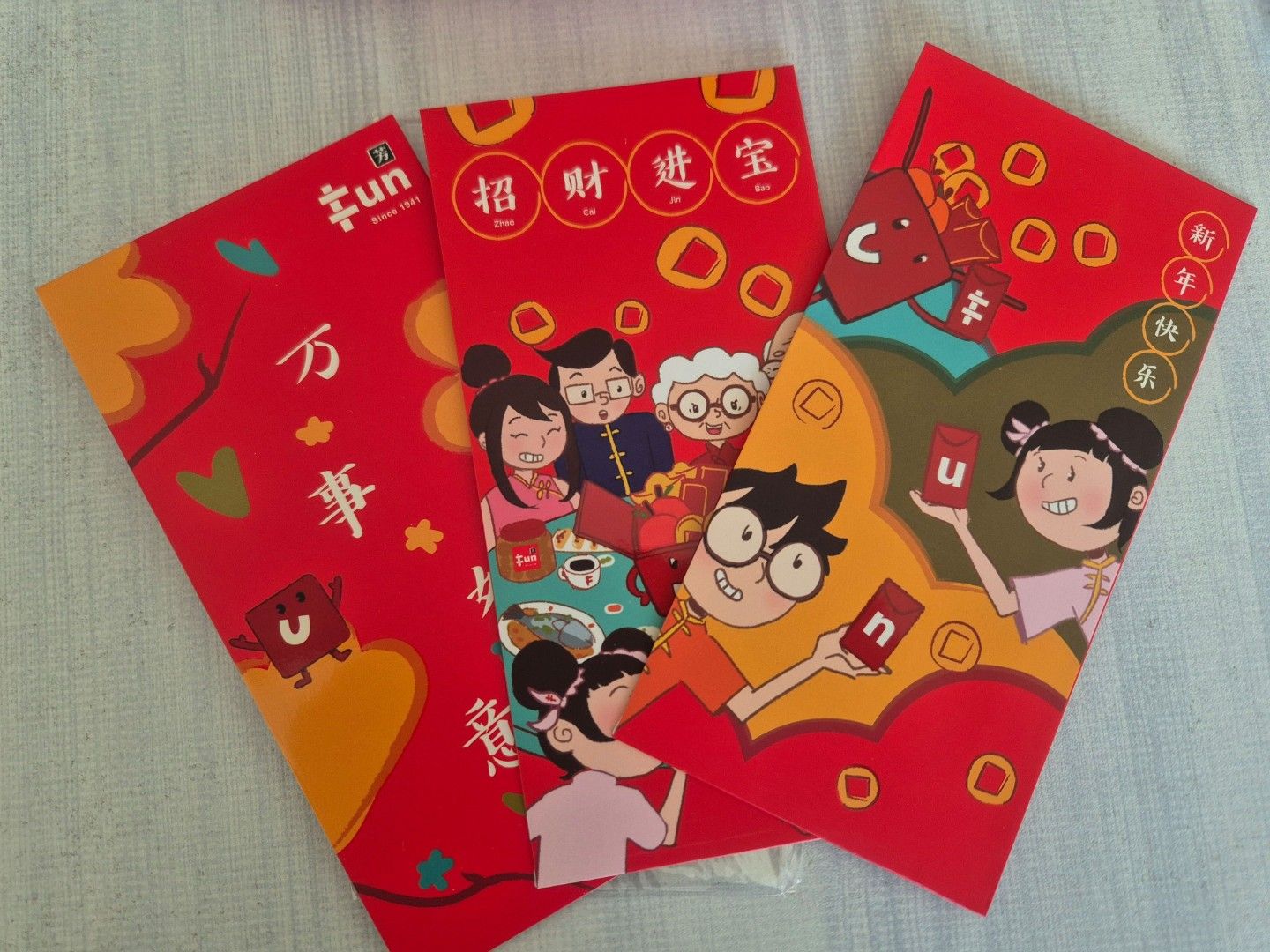 Fun Toast 2026 Red Packet, Hobbies & Toys, Occasions & Party Supplies ...