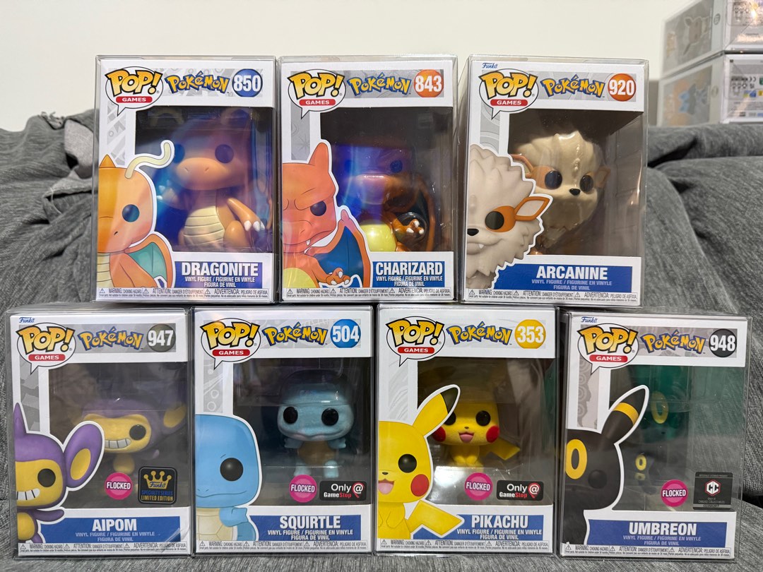 Funko Pop! Pokémon Figures - Various Characters, Hobbies & Toys, Toys ...