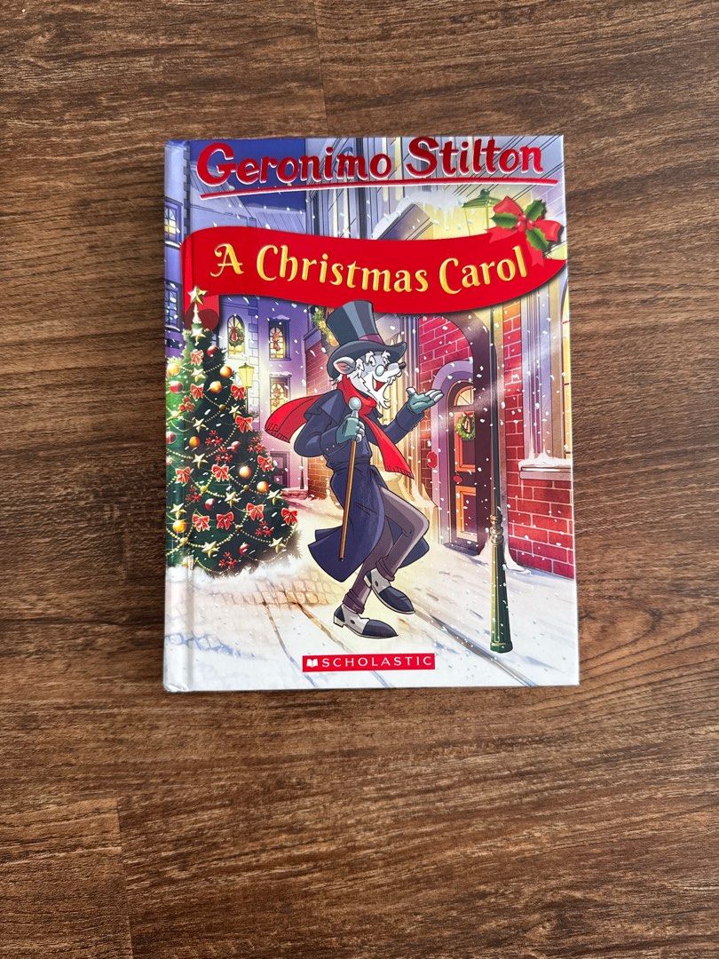 Geronimo Stilton A Christmas Carol Book, Hobbies & Toys, Books ...