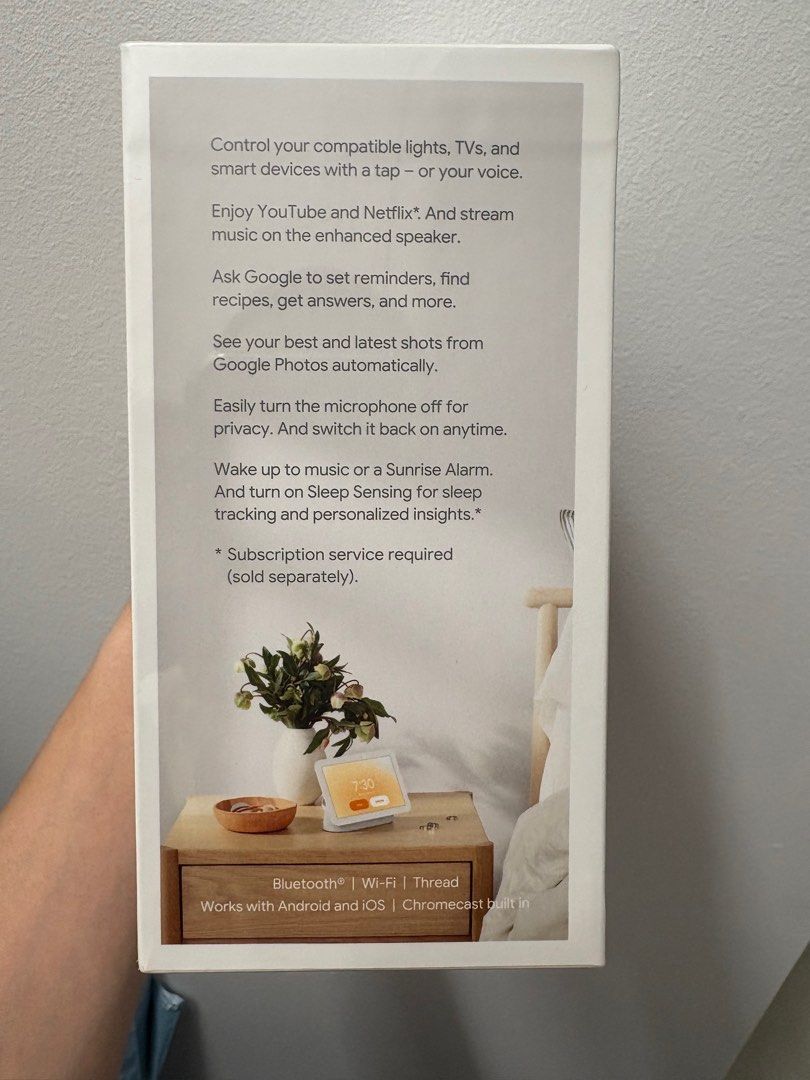 [BNIB] Google Nest Hub (2nd Gen) - 7-inch Display, TV & Home Appliances ...