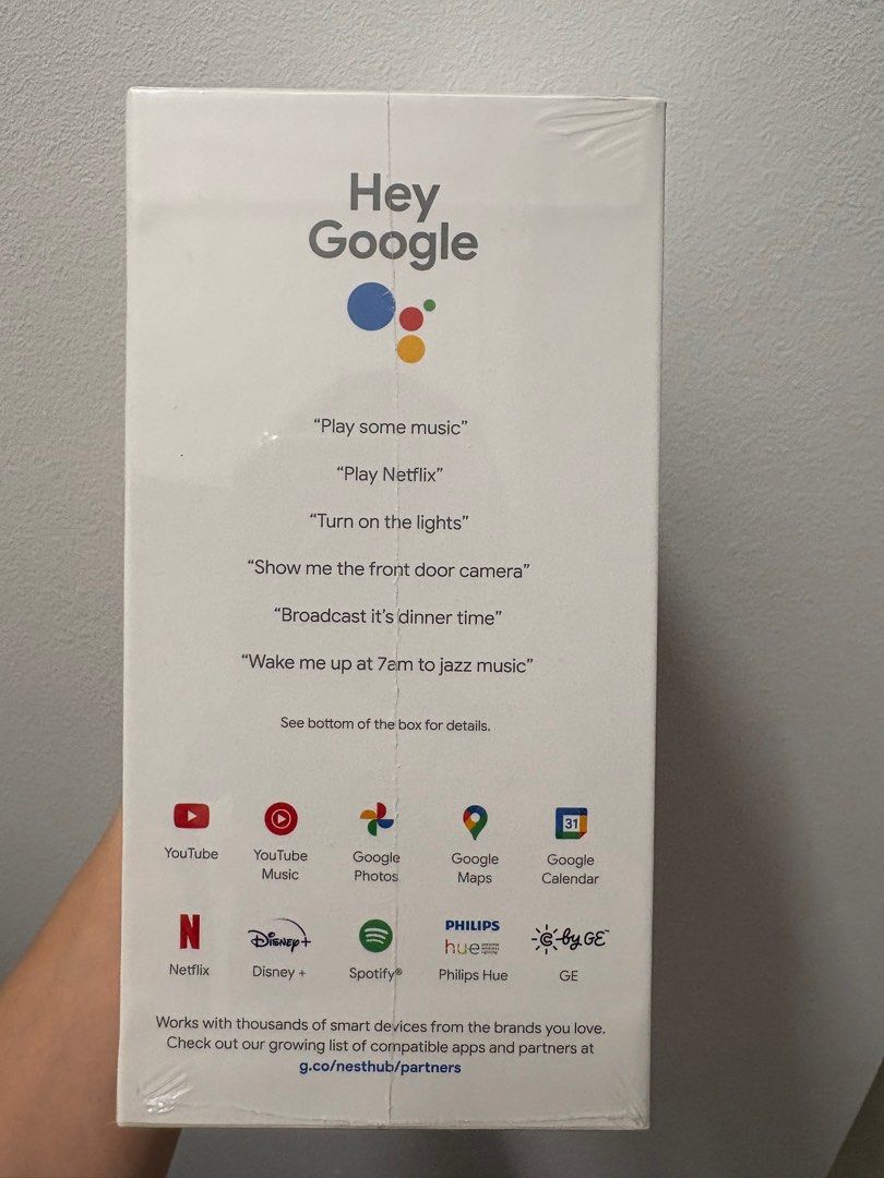 [BNIB] Google Nest Hub (2nd Gen) - 7-inch Display, TV & Home Appliances ...