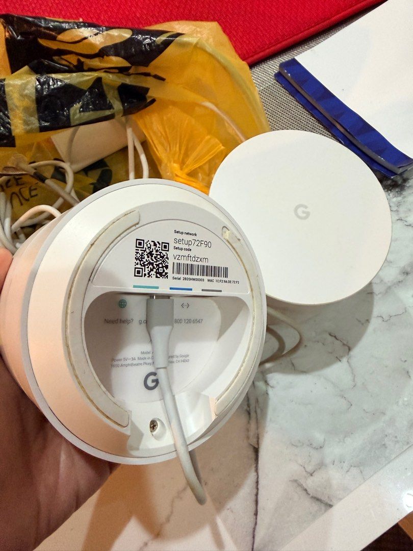 Google Wifi Mesh Router - 2 Pack, Computers & Tech, Parts & Accessories ...