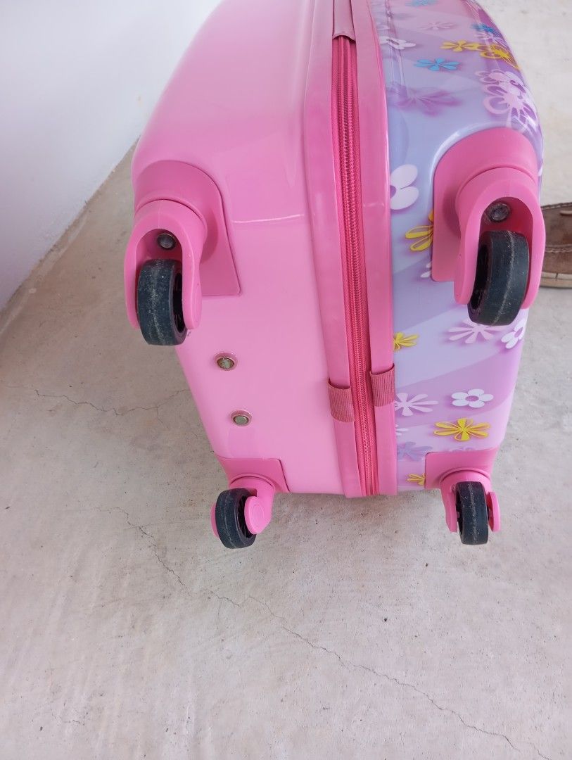 Hello Kitty Kids' Rolling Suitcase, Hobbies & Toys, Travel, Luggage on ...