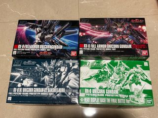 Bandai HG 1/144 Unicorn Gundam Perfectibility (Destroy Mode), Hobbies ...