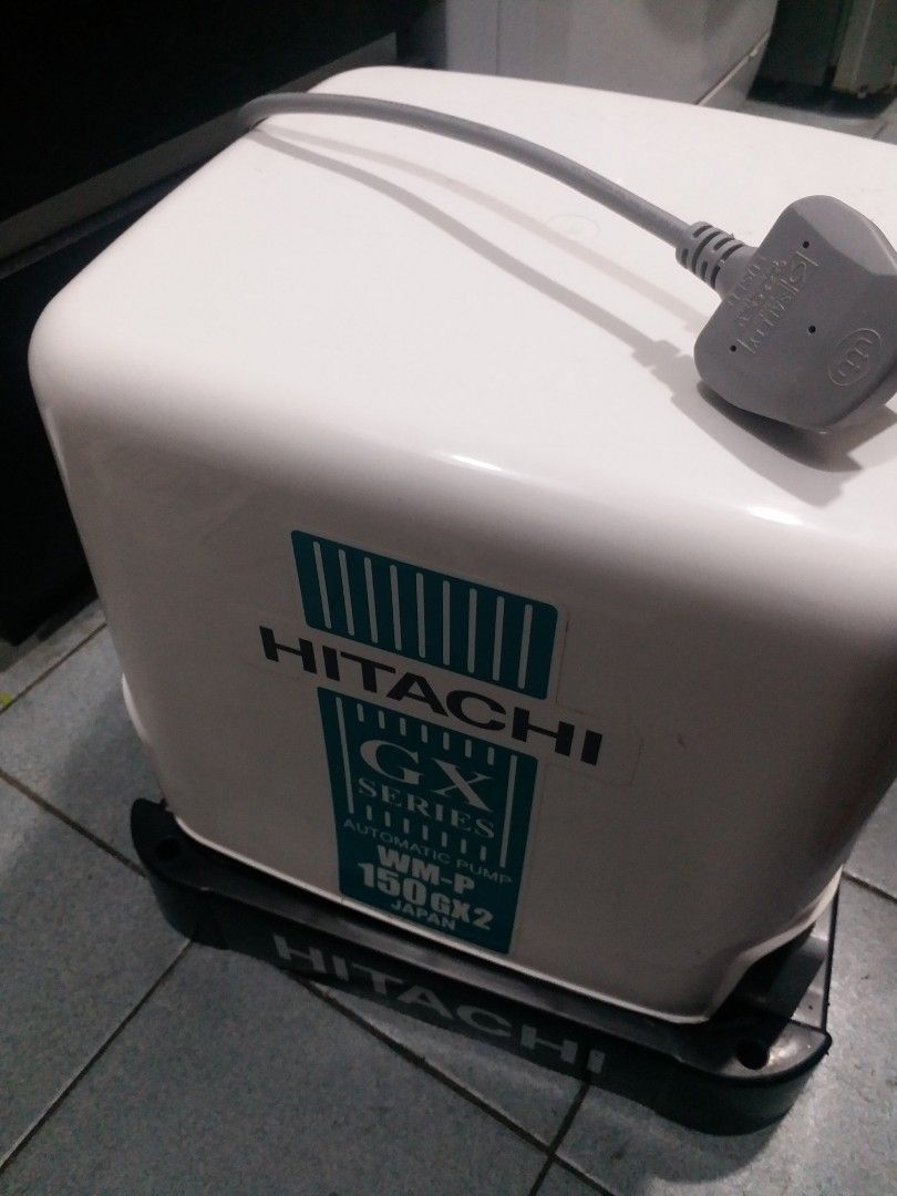 Hitachi GX Series WM-P150GX2 加壓水泵 加壓器, 家庭電器, 其他家庭電器 - Carousell