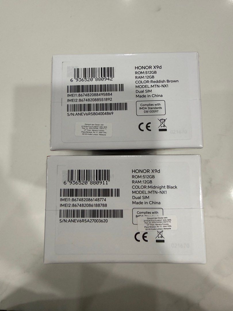 Honor X9d 5G Midnight Black 512GB, Mobile Phones & Gadgets, Mobile ...