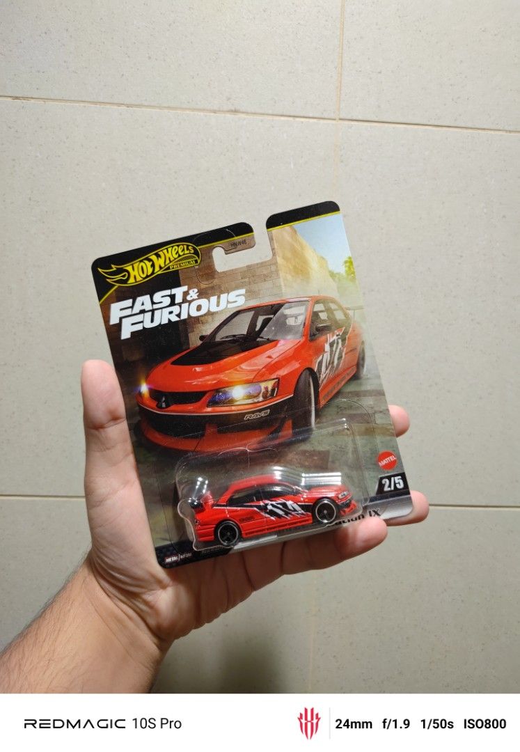 Hot wheels Mitsubishi Evo Lancer Fast And Furious, Hobbies & Toys, Toys ...