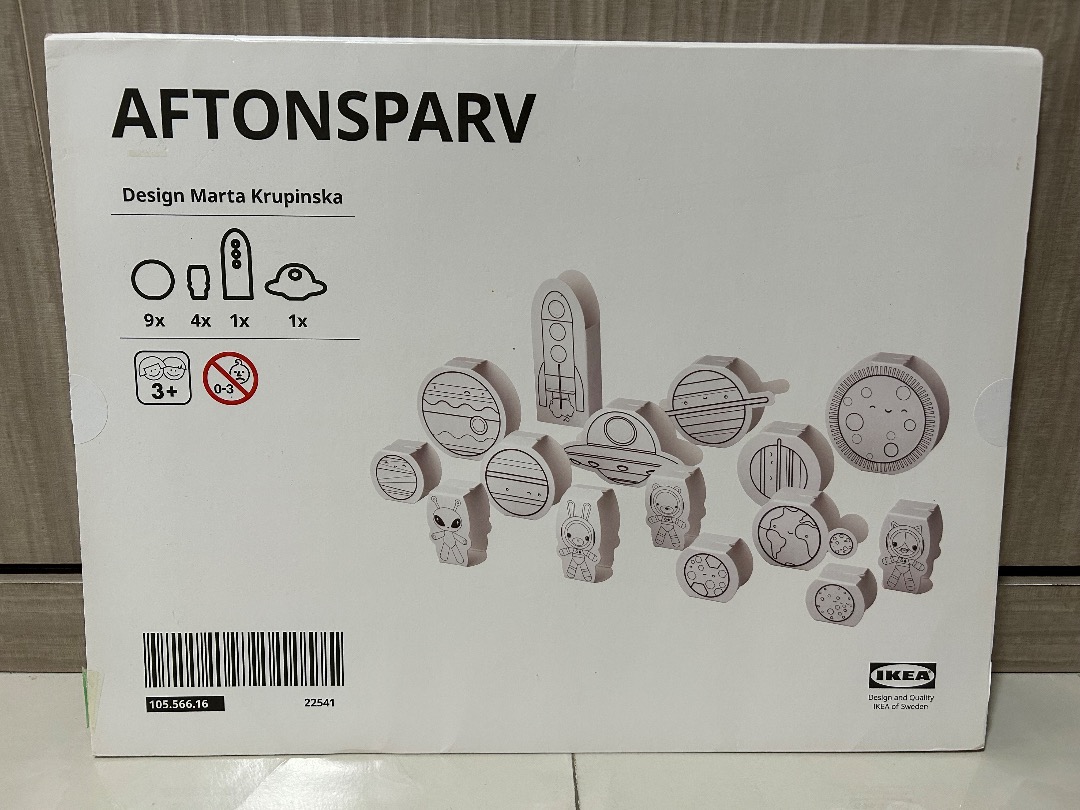 IKEA Aftonsparv 15-piece cardboard template, Hobbies & Toys, Toys ...