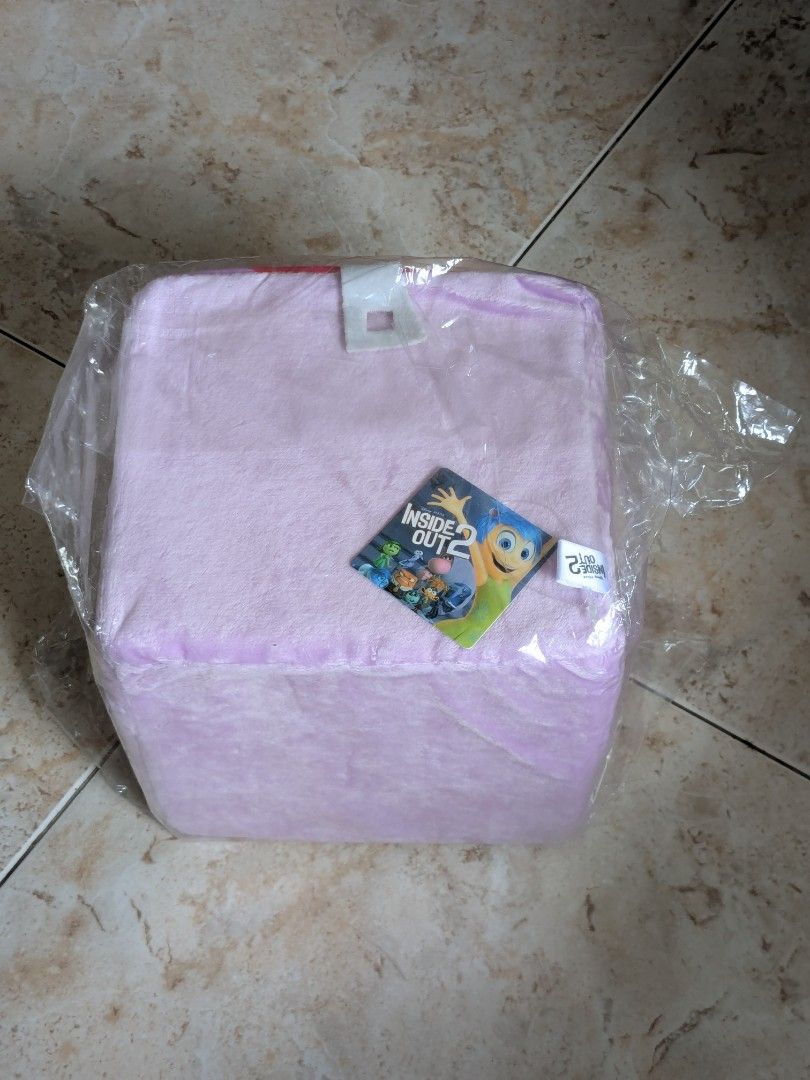 Inside Out 2 Plush Cube, Hobbies & Toys, Toys & Games on Carousell