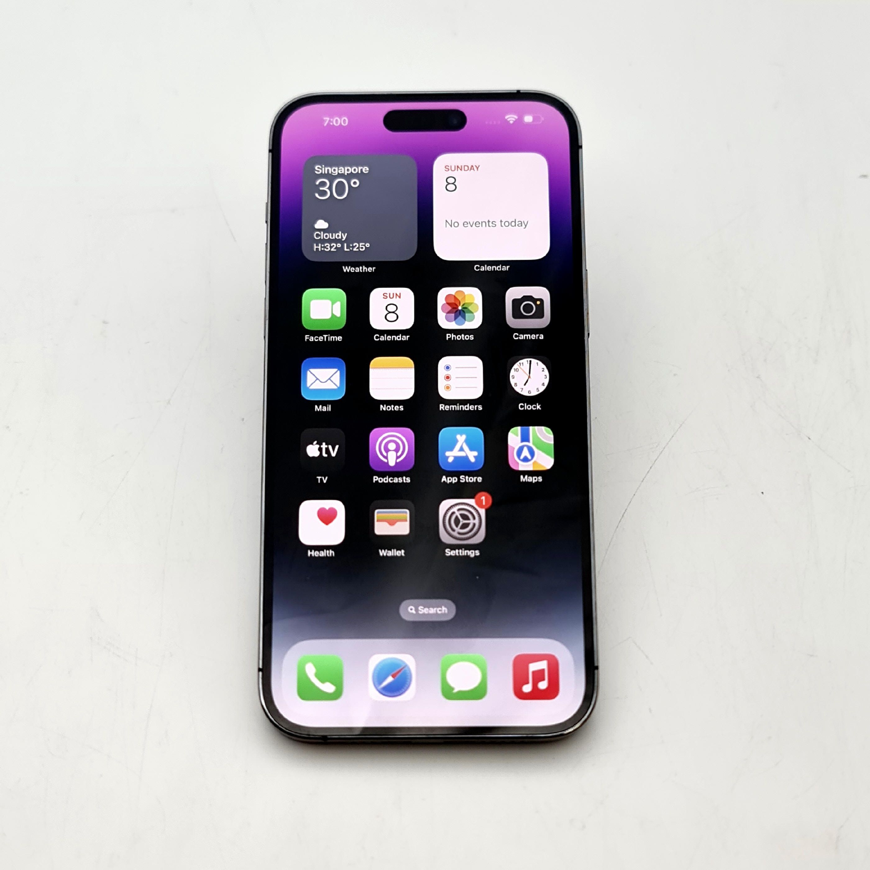 iPhone 14 Pro Max Deep Purple 256GB, Mobile Phones & Gadgets, Mobile ...