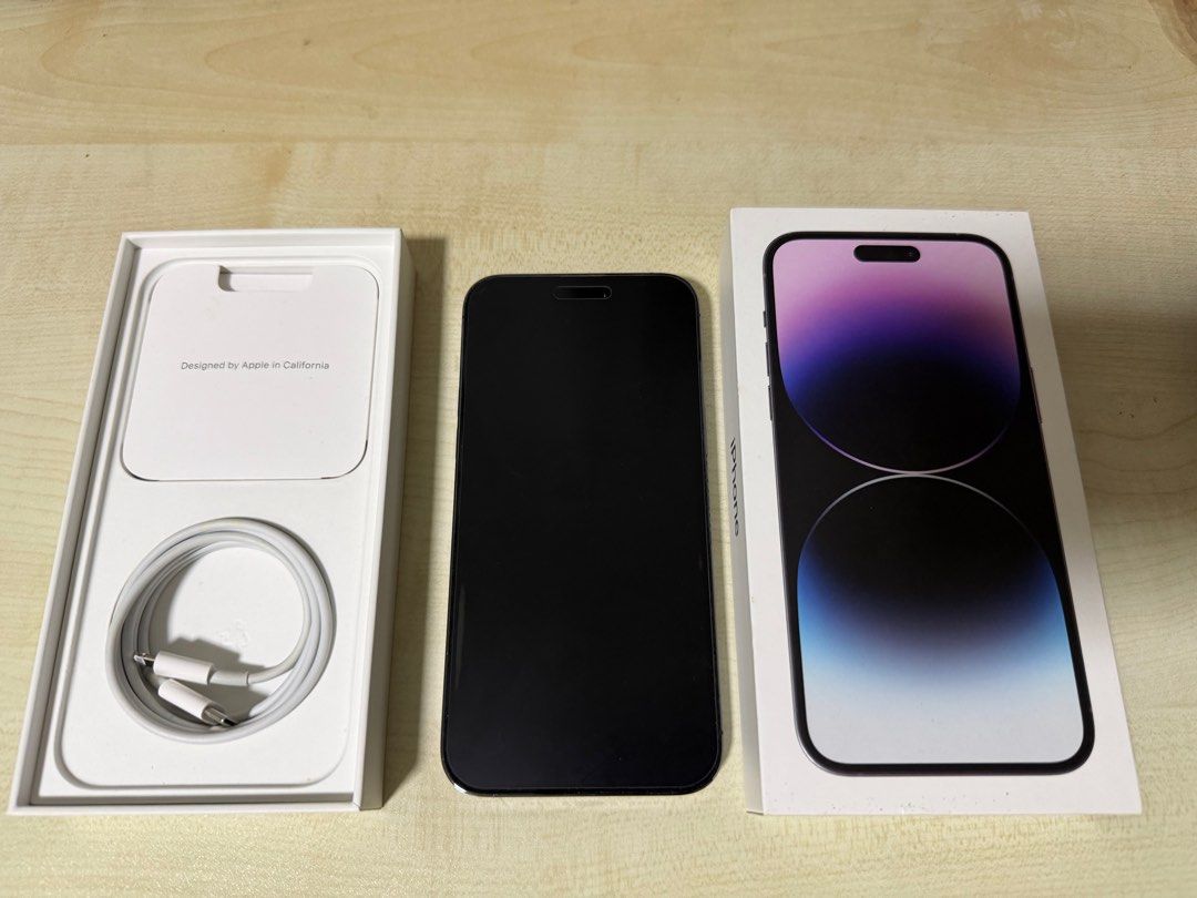iPhone 14 Pro Max Deep Purple 128GB, Mobile Phones & Gadgets, Mobile ...