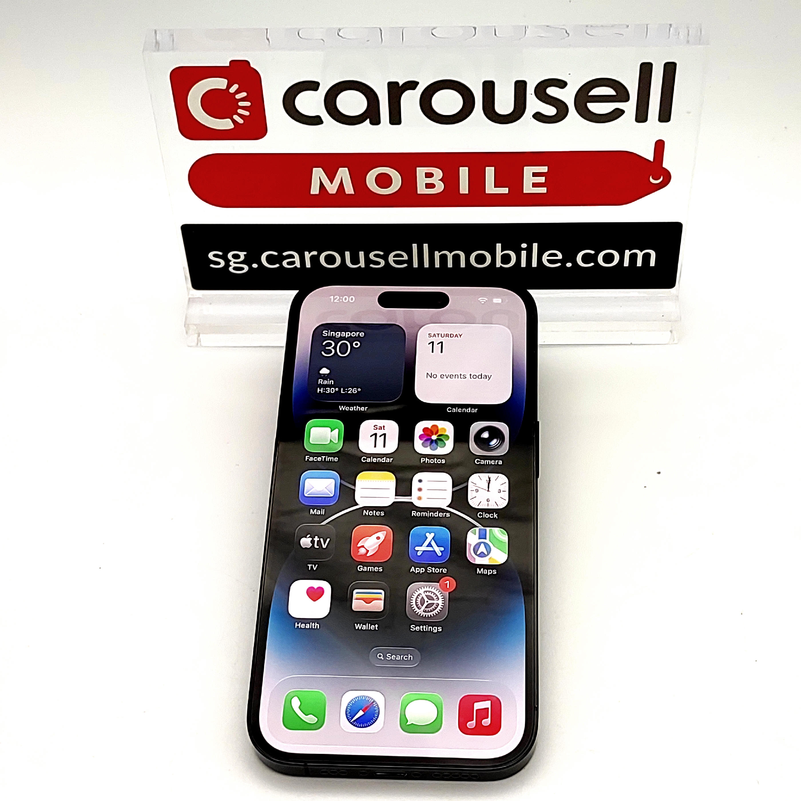 iPhone 14 Pro Space Black 256GB, Mobile Phones & Gadgets, Mobile Phones ...