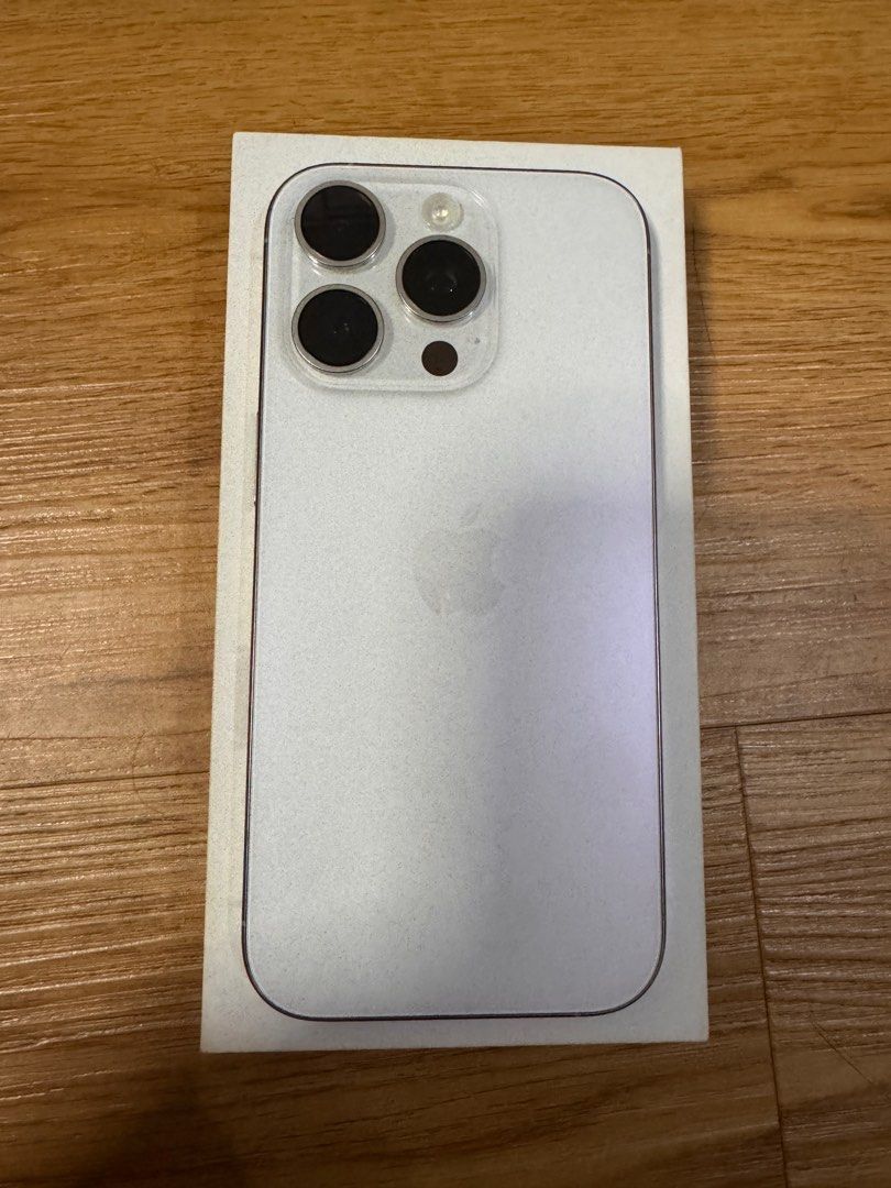 iPhone 16 Pro White Titanium 128GB, Mobile Phones & Gadgets, Mobile ...