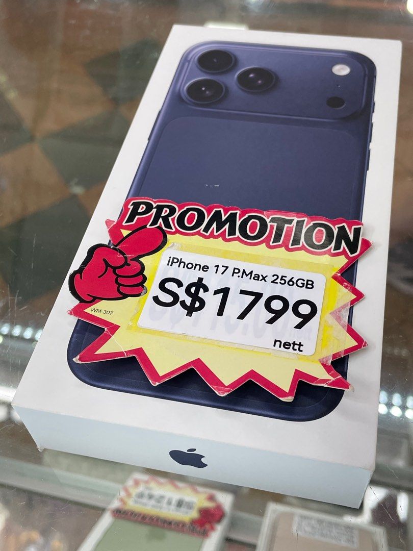 iPhone 17 Pro Max 256GB Deep Blue, Mobile Phones & Gadgets, Mobile ...
