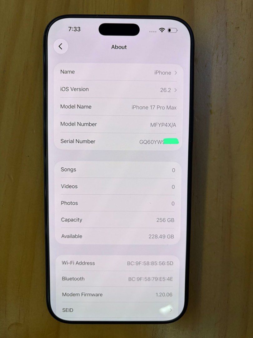 iPhone 17 Pro Max 256GB Deep Blue, Mobile Phones & Gadgets, Mobile ...