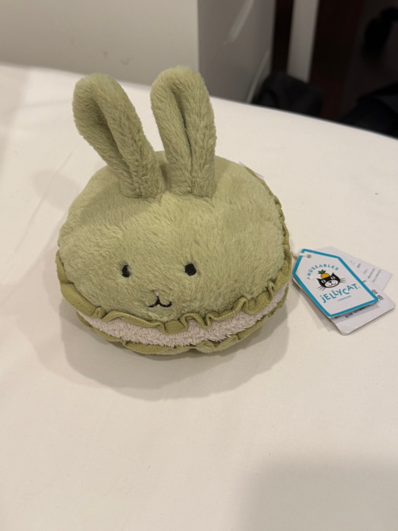 jellycat amuseable macaron bunny, Hobbies & Toys, Toys & Games on Carousell