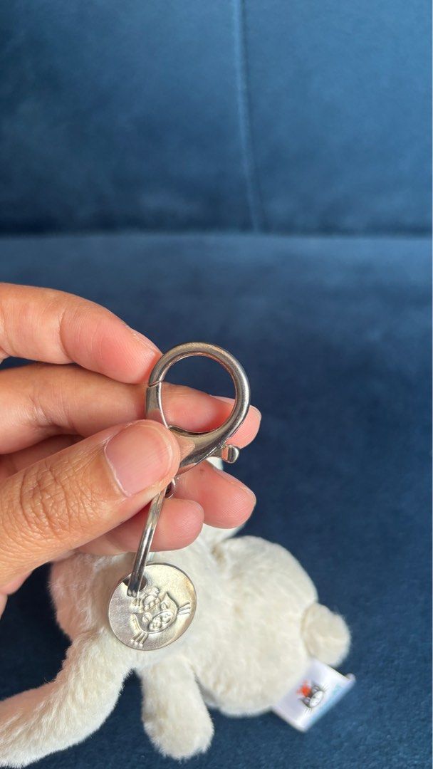 Jellycat Bunny Keychain, Hobbies & Toys, Toys & Games on Carousell