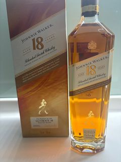 Johnnie Walker 18 Year Old Blended Scotch Whisky, Food & Drinks ...