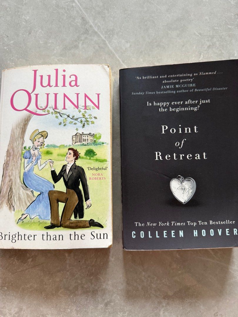 Julia Quinn & Colleen Hoover Books, Hobbies & Toys, Books & Magazines ...