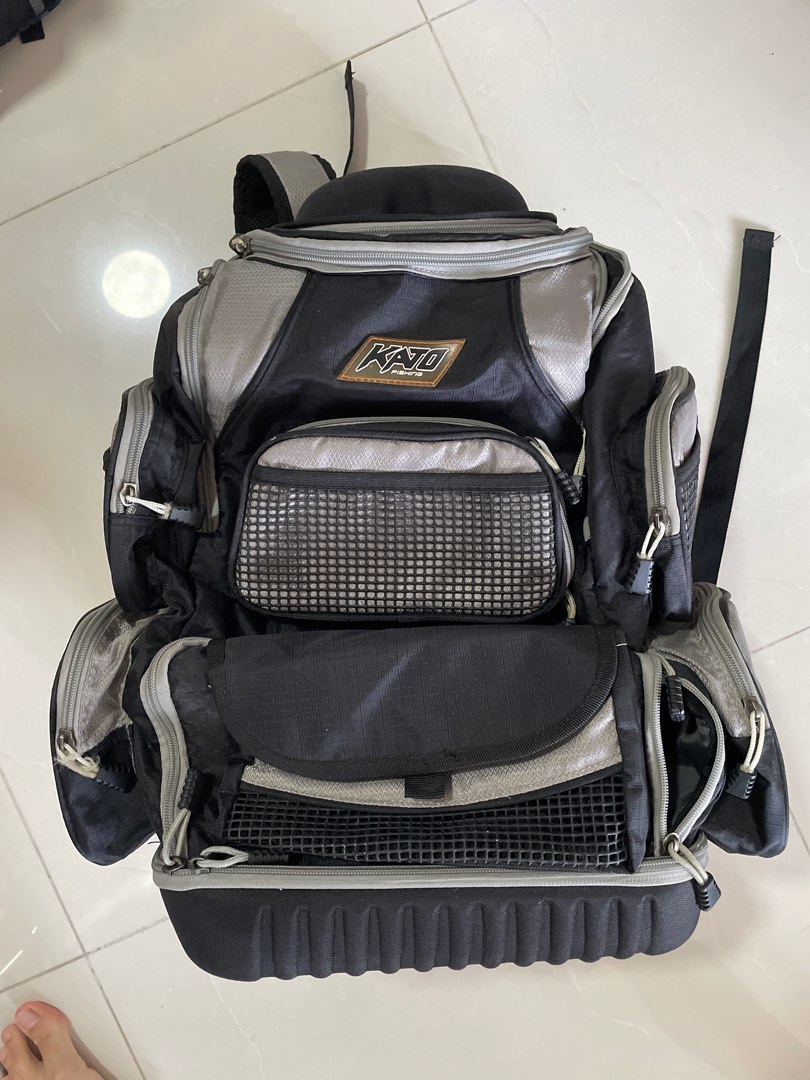 KATO Backpack - Black and Grey, Sports Equipment, Hiking & Camping on ...