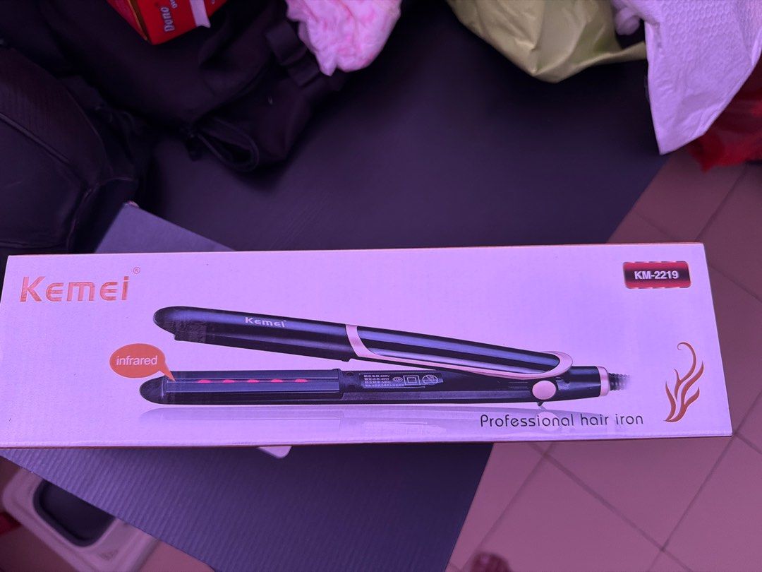Kemei KM-2219 Professional Hair Iron, Beauty & Personal Care, Hair ...
