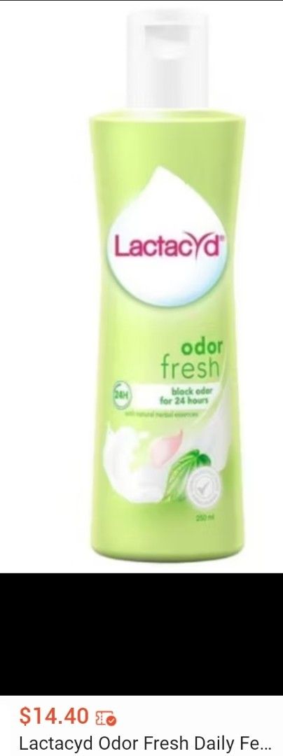 Lactacyd Odor Fresh Daily Feminine Wash, Beauty & Personal Care ...