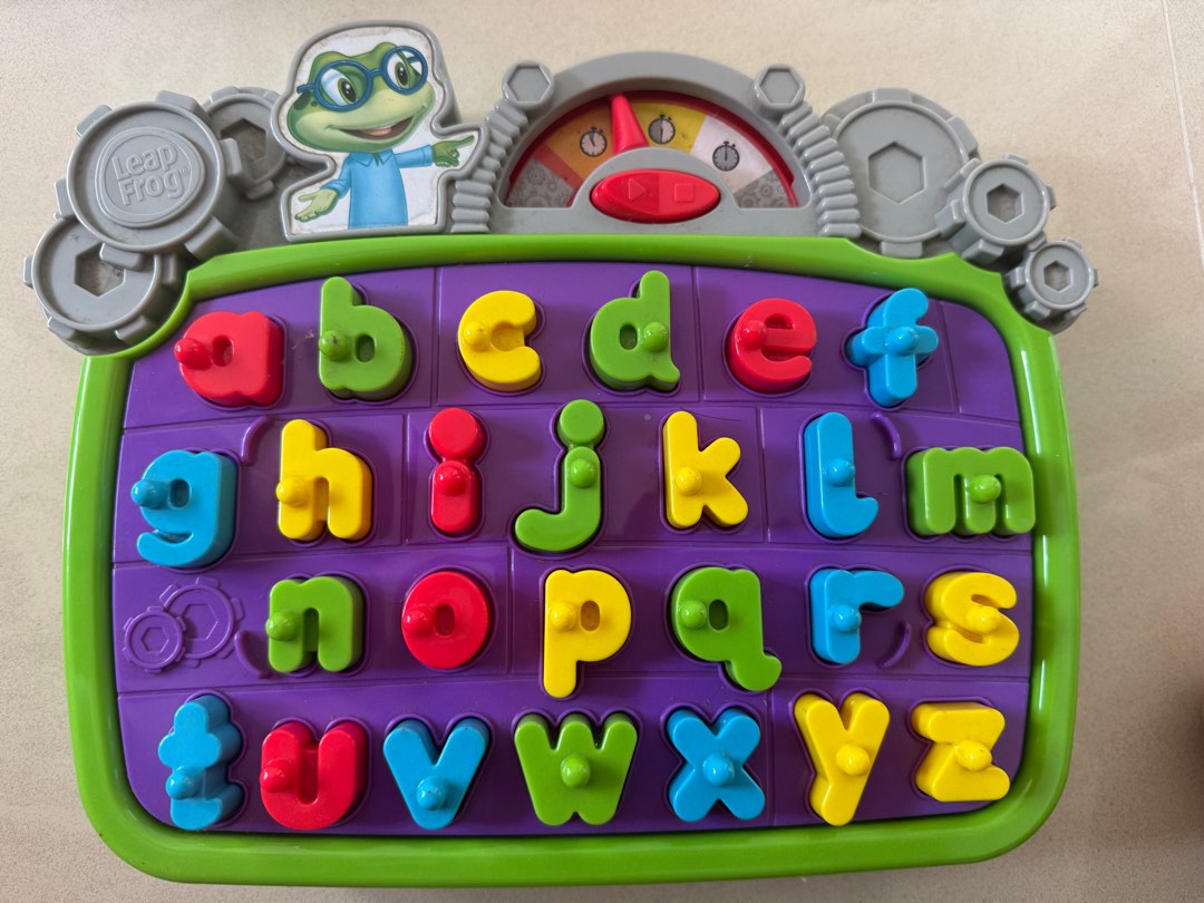 Leaping letters from LeapFrog with timer, Hobbies & Toys, Toys & Games ...