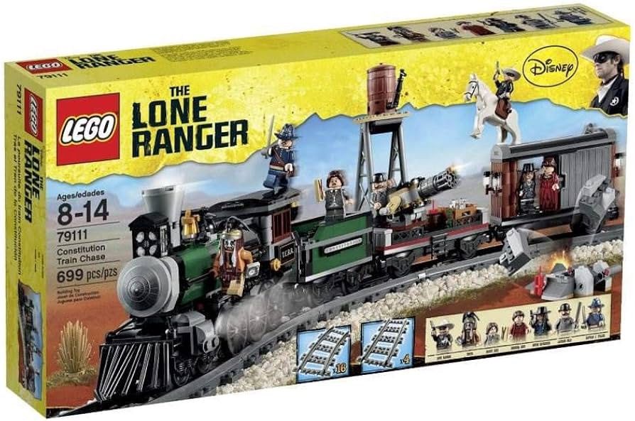 Lego 79111 The Lone Ranger Constitution Train Chase, Hobbies & Toys ...